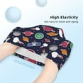 Cauagu Rocket Satellite Print Brief Underwear Stretch Cotton Panties