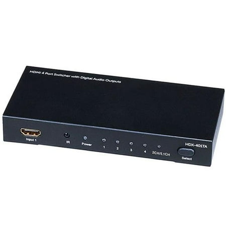 Monoprice 5557 4 x 1 HDMI Switch With Analog | Walmart Canada