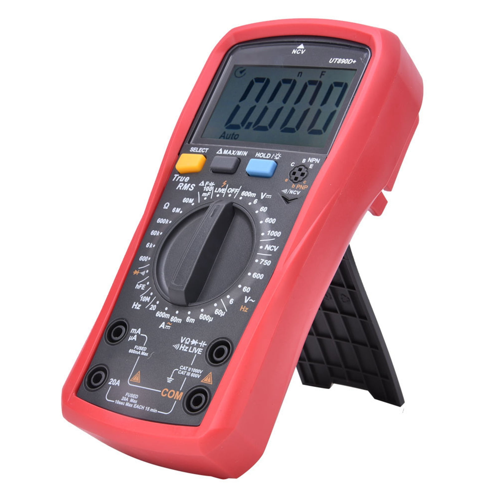 Multímetro RMS Multímetro Digital para Laboratorio de Voltaje ANGGREK ...