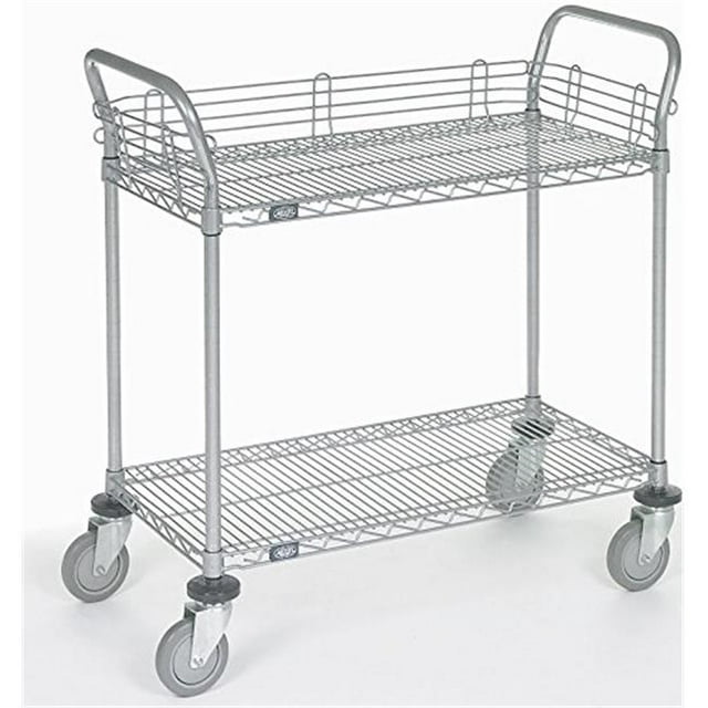 Nexel Industries 2136P2C 21 x 36 x 2 in. Shelf Utility Cart ...