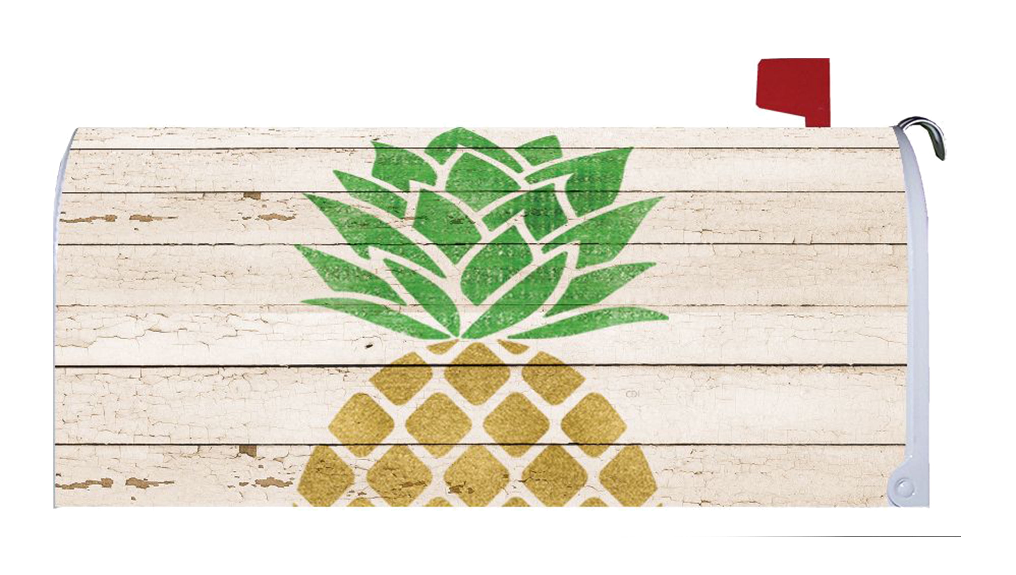 Custom Décor Farmhouse Pineapple Mailbox Makeover - Walmart.com