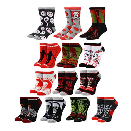 Classic Horror Movies 13 Scary Days of Socks Gift Set | Walmart Canada