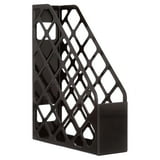 Officemate Recycled Magazine File, Black (26082) - Walmart.com