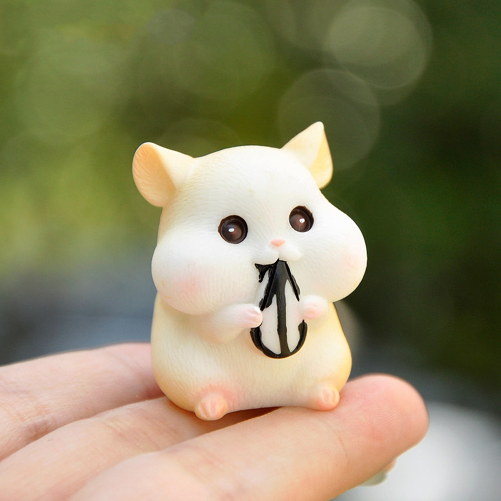 Desktop Ornament Hamster Character Figures Miniature Hamster Figurines ...