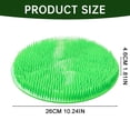 2Pcs Foot Back Cleaning Pad, 2026 Upgrade Shower Foot Scrubber Mat with ...