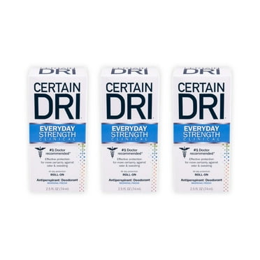 Certain Dri Clinical Strength Antiperspirant Roll-On 1.2 Oz - Extra ...
