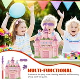 GOOHOCHY 1 Set Princess Castle Hanging Piñata for Kids Birthday Party ...