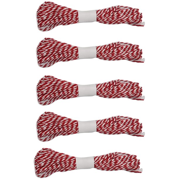 5 Rolls Cotton Strings 2 mm Twine String Baker Twine for Artwork DIY ...