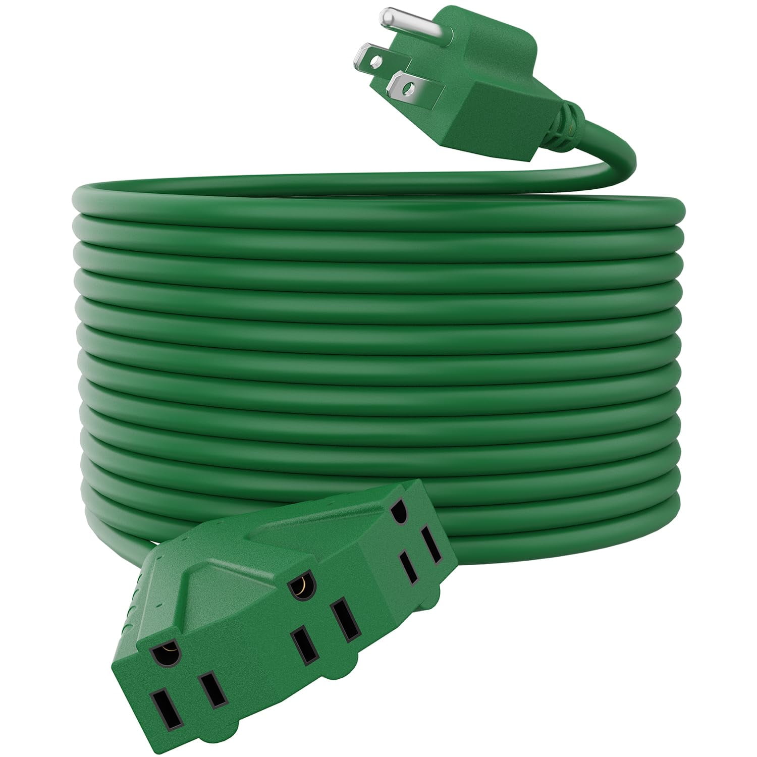 Click here for Plugtul 100ft Outdoor Extension Cord With Multiple... prices