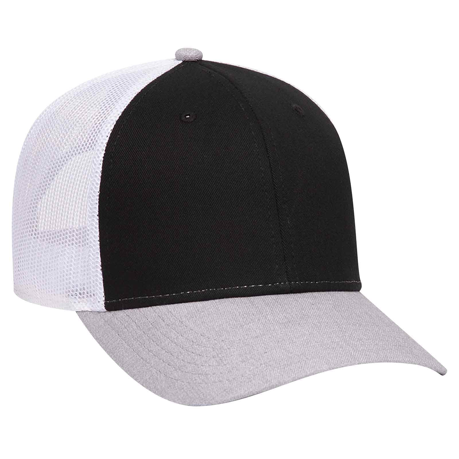 OTTO CAP 6 Panel Low Profile Mesh Back Trucker Hat - Walmart.com