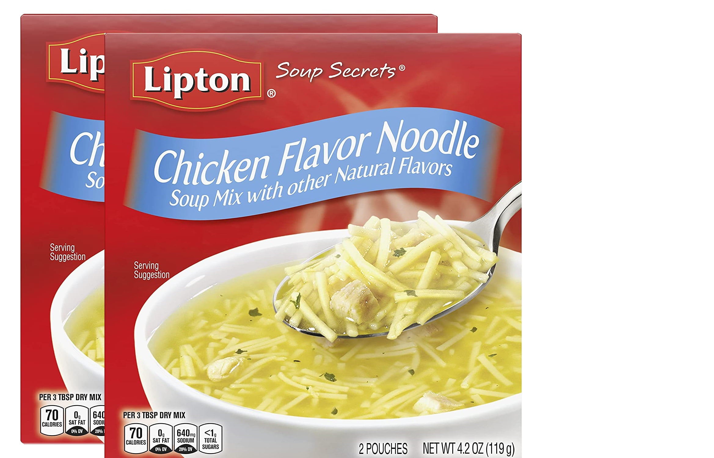 Lipton Soup Secrets Instant Soup Mix Chicken Noodle 4.2 Ounce (Pack of ...