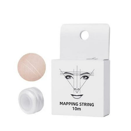 10m Pre Inked Mapping String Microblading Eyebrow Marker Thread Line ...