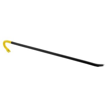 "Stanley Tool 36"", High-Carbon Steel Slotted Claw Ripping Bar, Beveled ...