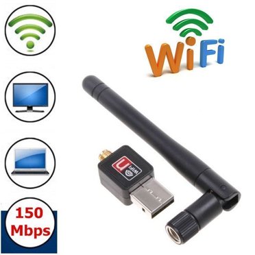 300Mbps Wireless Mini USB WiFi Lan Network Receiver Card Adapter Wireless Dongle Adaptor 802.11 ...