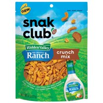 Snak Club Crunch Mix with Hidden Valley Ranch Seasoning, Toasted Corn ...