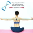 Eisoary Yoga Sports Resistance Band with Grip 8-shaped Elastic Exercise ...