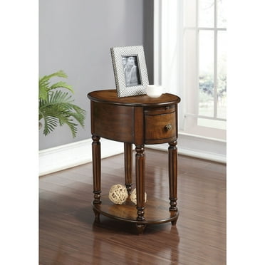Home Roots Furniture 286033 26 x 26 x 28 in. Poplar & Basswood Veneer ...