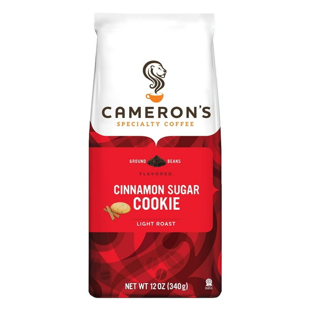 Cameron's Specialty Coffee Cinnamon Sugar Cookie Ground, 12oz - Walmart.com