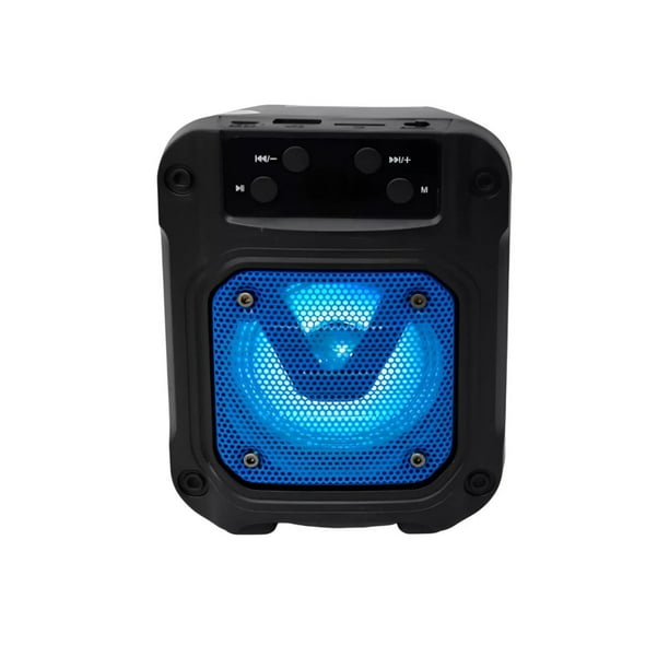 Bocina Bluetooth Radio Fm Rgb Link Bits Panel Solar RFR113 | Bodega ...