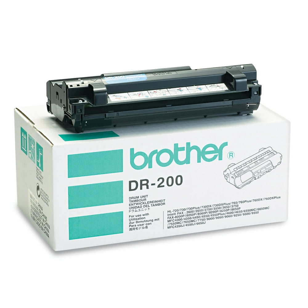 Brother Genuine Drum Unit, DR-200 Seamless Integration, Yields Up to ...