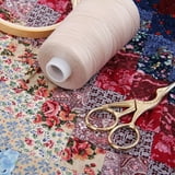 Threadart Heavy Duty Cotton Quilting and Sewing Thread, 2500M Cone, 40/ ...