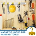 Magnetic Hooks Heavy Duty, 120LBS Strong Magnetic Hook Cruise for ...