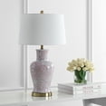 SAFAVIEH Calli Floral 28 in. H Table Lamp, Pink/White, Set of 2 ...