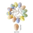 Cadancy Easter Decorations Print Eggs Garland String Hanging Ornaments ...