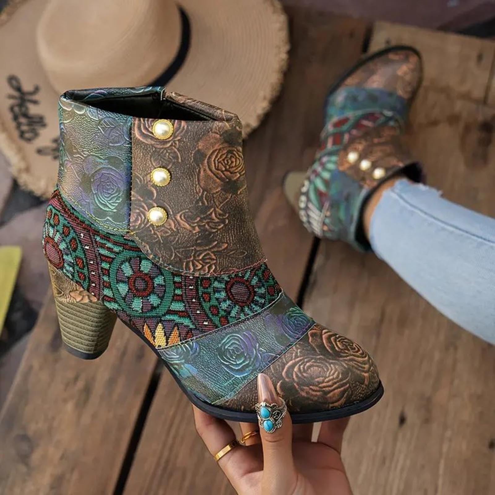 Click here for Amzcrzy Ankle Boots For Women Womens Casual Shoes... prices