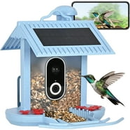 Birddock Digital Outdoor Hummingbird Feeder with AI Camera and SD Card ...