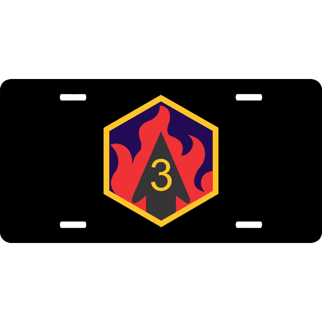 3rd Chemical Brigade License Plate - Walmart.com