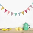 WORGEOUS Pennant Bunting Banner Triangle Flag Hanging Decor for ...