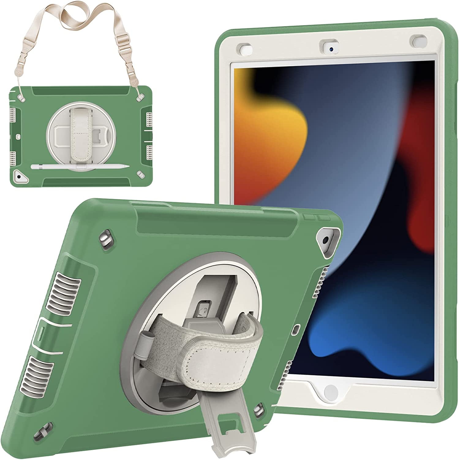 Case for iPad 10.2 Inch 7th / 8th / 9th Gen (2021/2020/2019) Protective ...