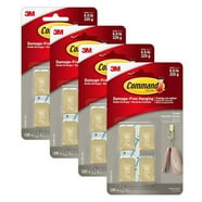 Command Outdoor Clear Strip Refills Pack, UV and Water Resistant, 4 ...