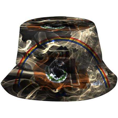 Smoke Navajo Flag Bucket Hat Unisex Sun Hat Fisherman's Hat Summer ...