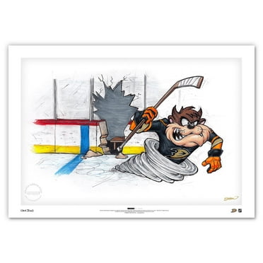 Daffy Duck Colorado Avalanche 14" x 20" Looney Tunes Limited Edition Fine Art Print - Walmart.com