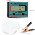 Small Engine Tachometer Digital Chainsaw RPM Gauge Tiny Tach Hour Meter ...