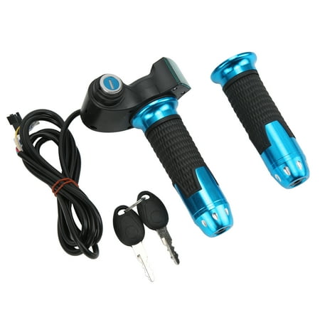 Electric Bicycle Throttle Handle, Grain Pattern Twist Throttle Grip ...