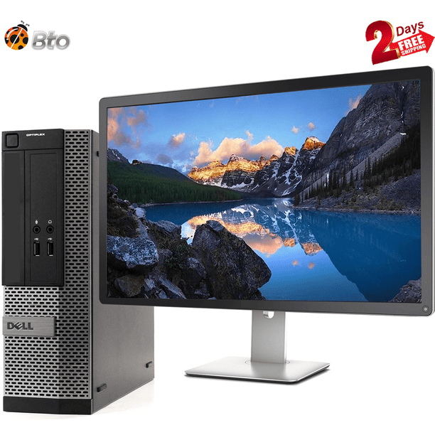 Dell Desktop Computer SFF PC Core i5 CPU 16GB Ram, 240GB SSD, 2TB HDD ...