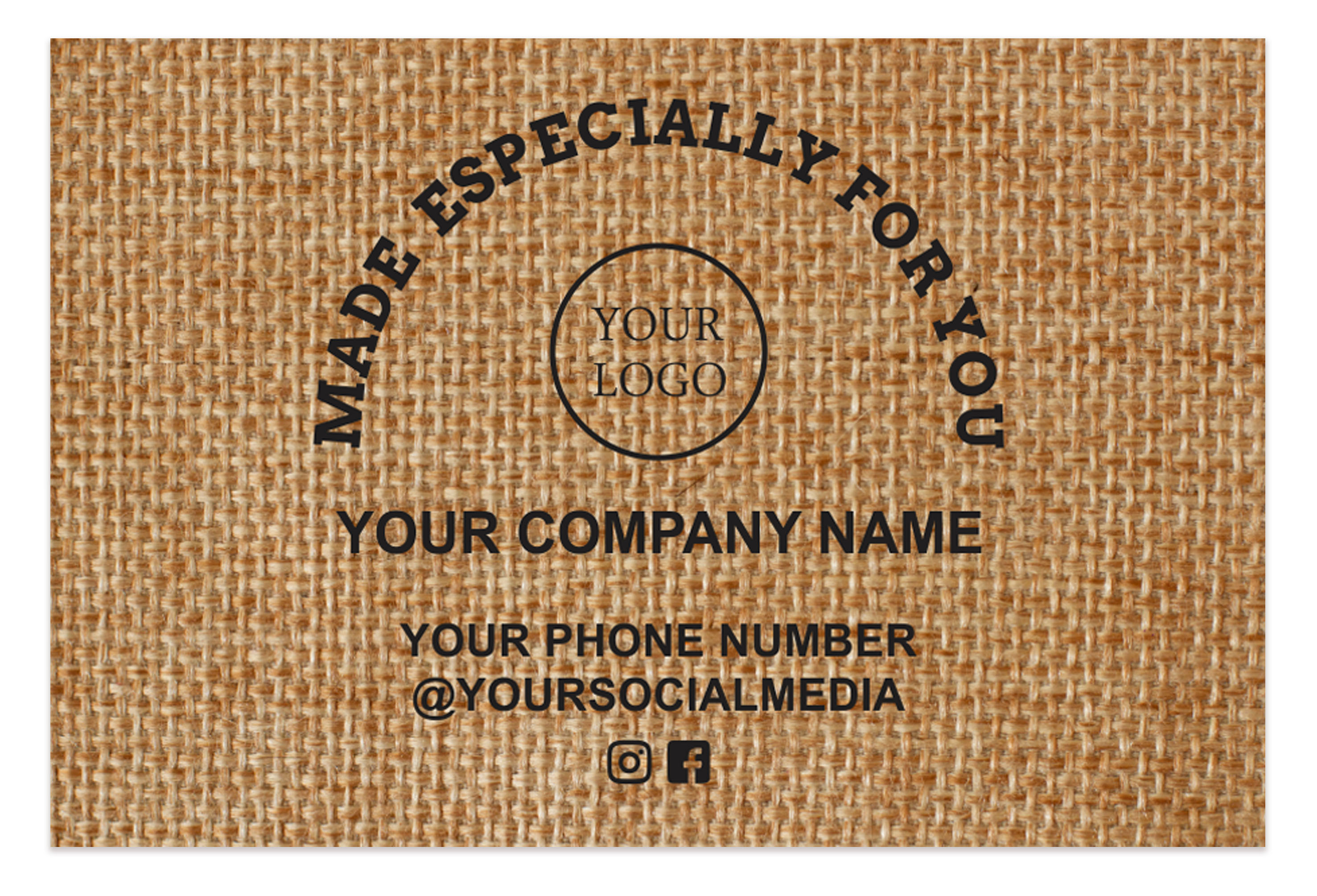 Printtoo Label for Small Business-100 RectangleCustom VinylPersonalized ...