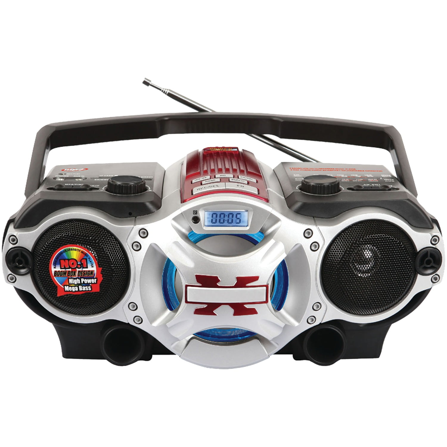 Supersonic SC-1495BT Portable Audio Bluetooth Audio System - Walmart.com