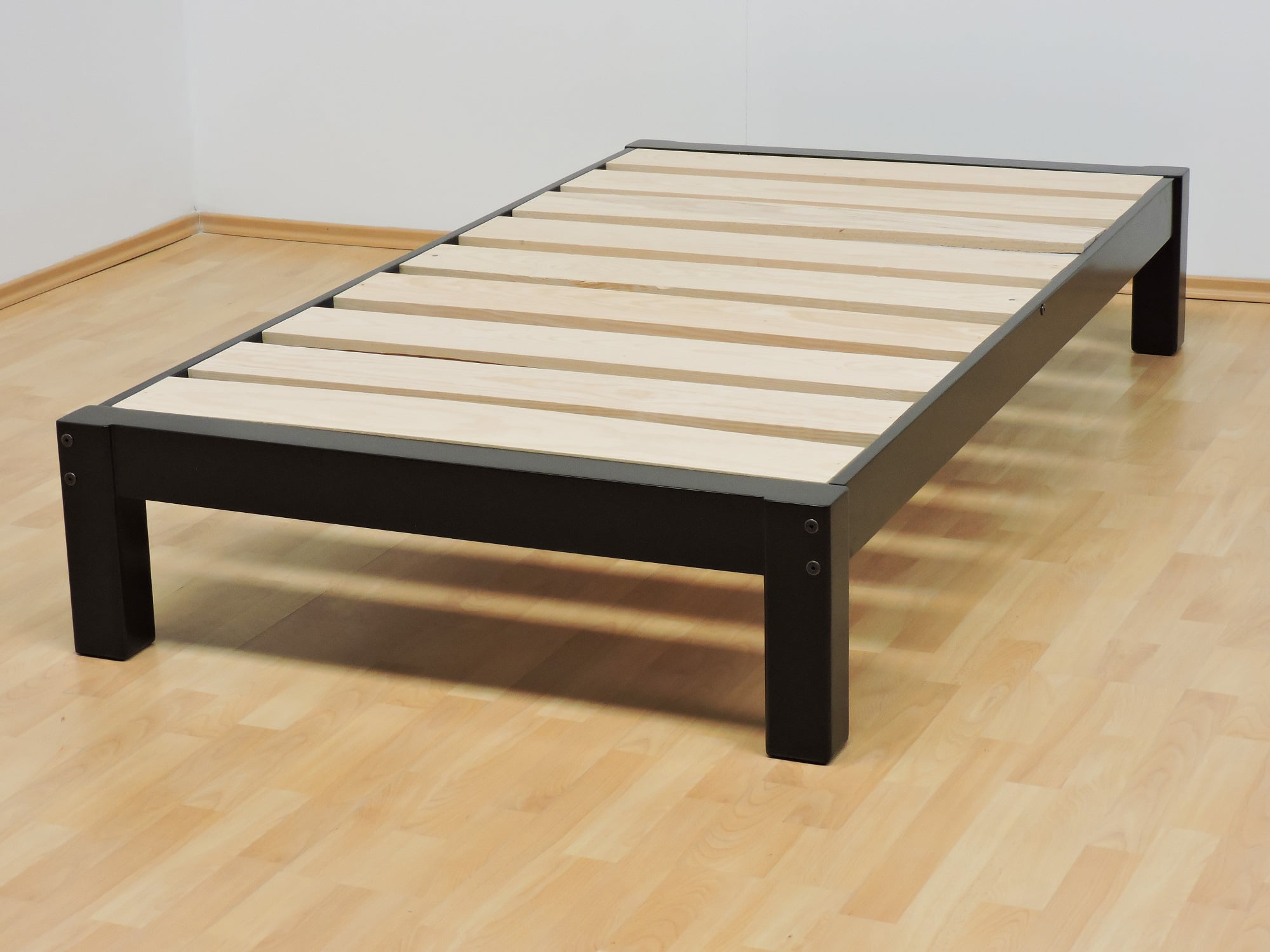 Base Para Cama Individual Tradicional Desarmable Color Chocolate ...