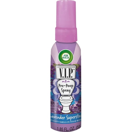 Air Wick VIPOO Toilet Perfume Spray, Lavender Superstar, 55 ml, Pre ...
