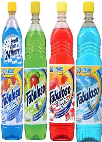 Fabuloso Multi-Purpose Cleaner Liquid 16.9 fl oz Bottles Assorted ...