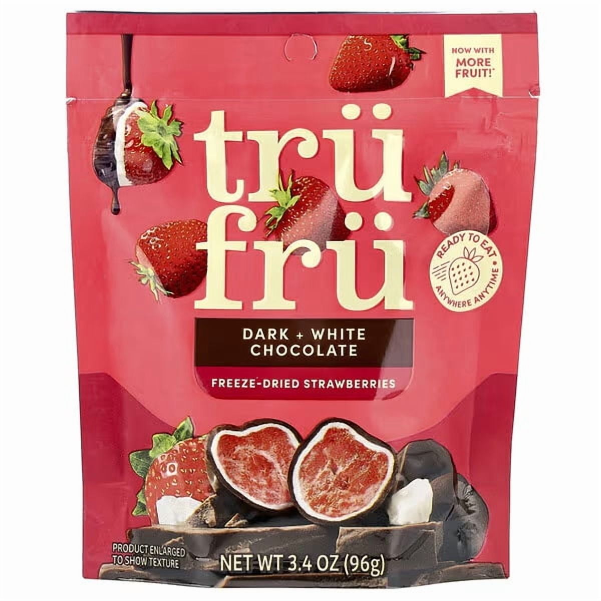 Click here for Tru Fru  Freeze-Dried Strawberries  Dark + White C... prices
