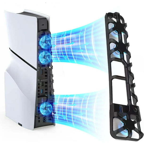 NEW PS5 Slim Cooling Fan - Black,New Playstation 5 Slim Cooling Station ...