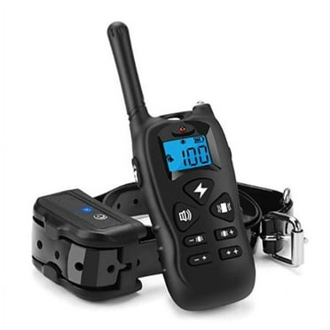 Petrainer Waterproof Vibrating Dog Shock Collar with Adjustable Electric Charging, for Training ...