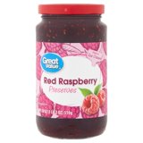 Great Value Red Raspberry Preserves, 18 oz - Walmart.com
