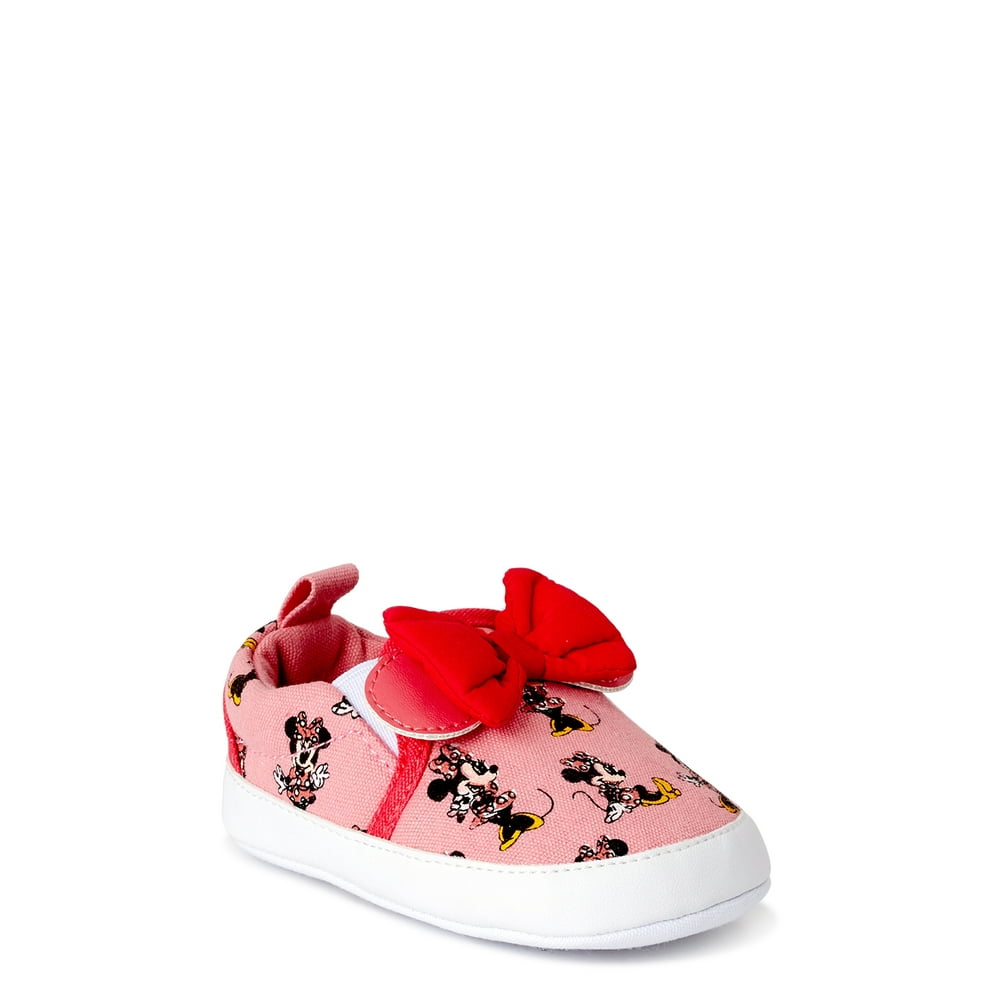 Ground Up - Disney Baby Minnie Mouse Soft Sole Slip-on Crib Shoe ...