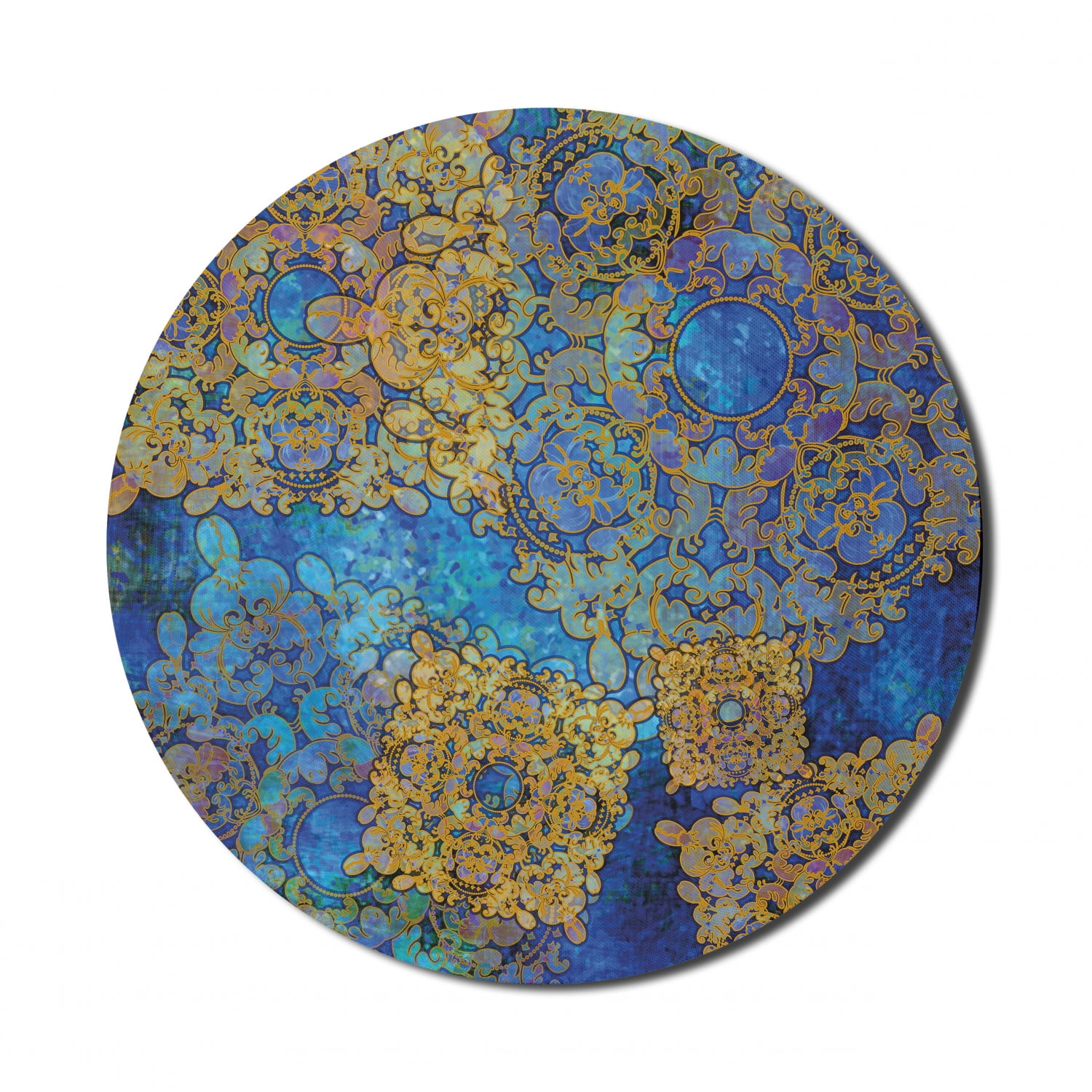 Ethnic Mouse Pad for Computers, Traditional Persian Motif Oriental ...